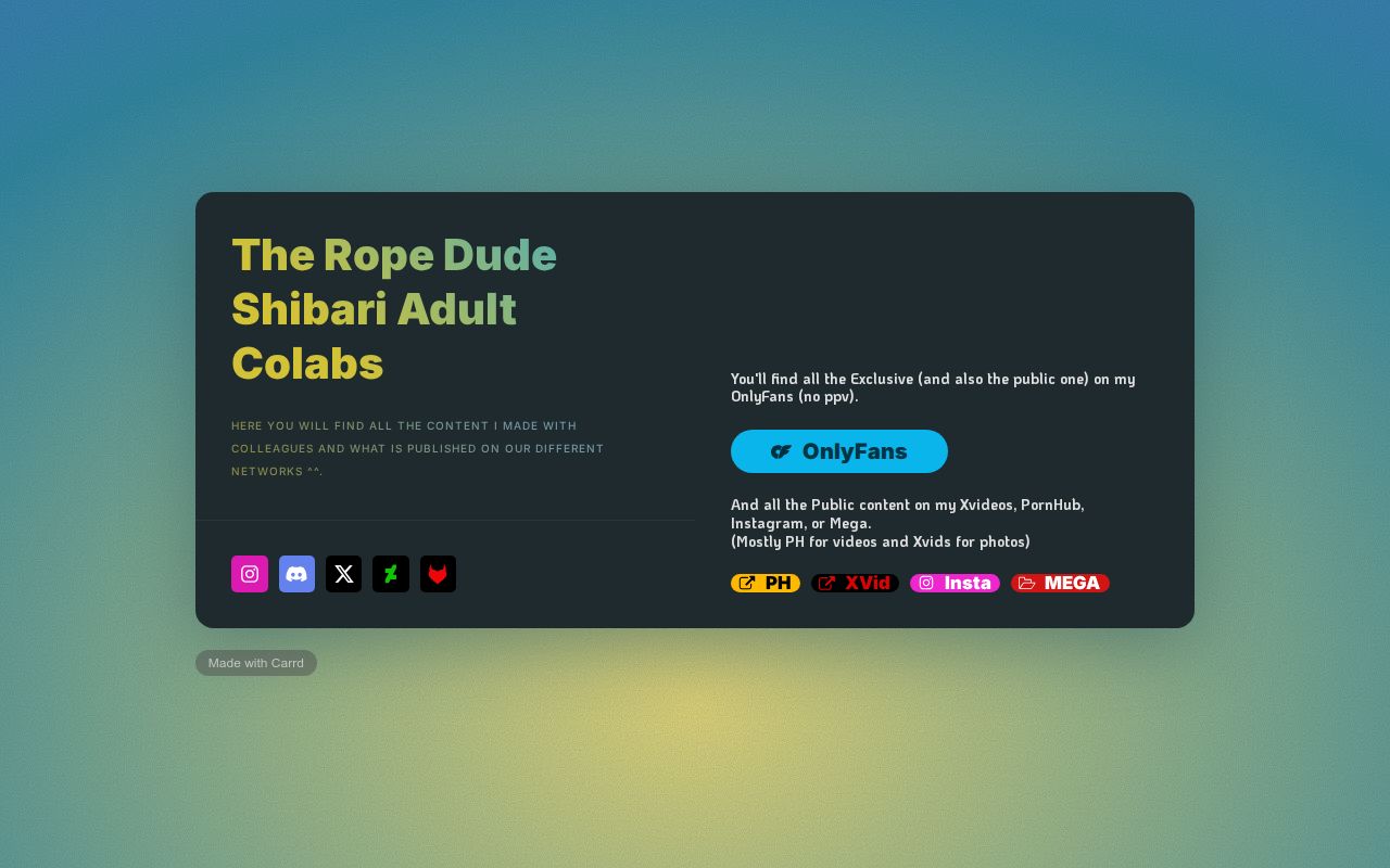 The rope dude shibari colab